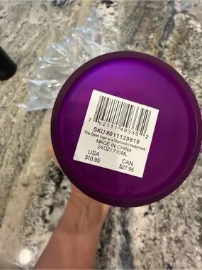 Starbucks | Dining | Starbucks 24oz Deep Purple Tumbler With Lid New ...